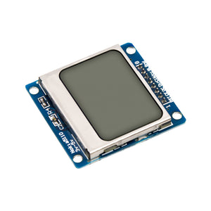 "Nokia 5110 LCD Shield Module with Blue Backlight"